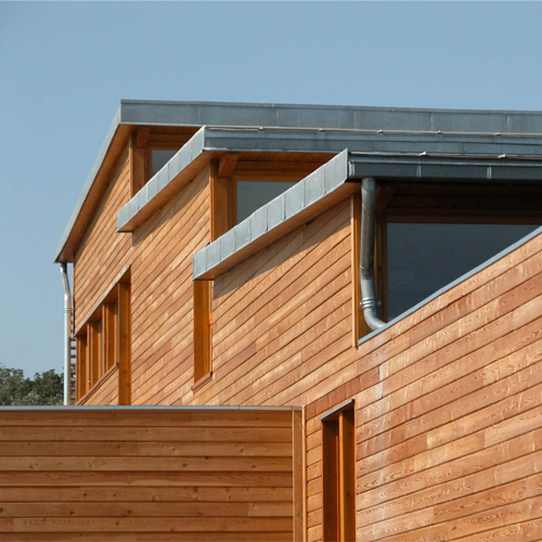 Bâtiment de bureaux HQE Innopsys à Carbonne - Collart Architecture